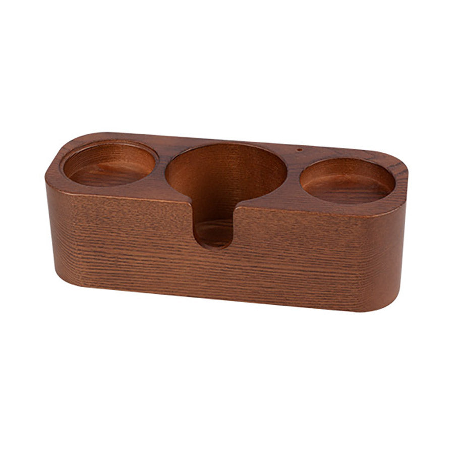 Motta Wooden Tamping Station Set w/ 3 Holders – Fortuna Coffee